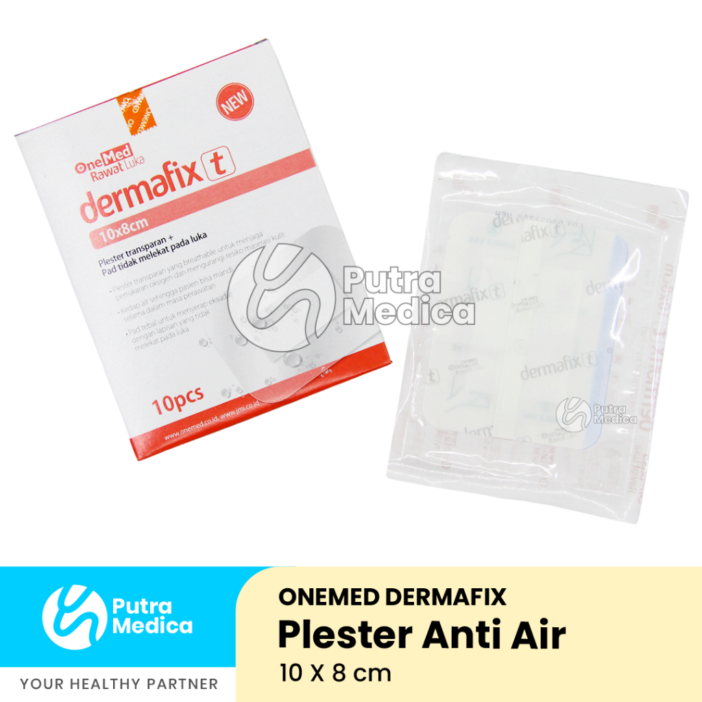 Jual Onemed Dermafix T Plester Anti Air 10x8cm - 1pc / Plaster Penutup ...