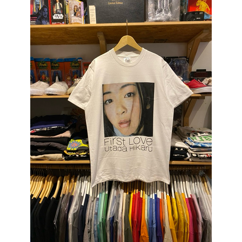 Jual UTADA HIKARU - FIRST LOVE TSHIRT WHITE | Shopee Indonesia