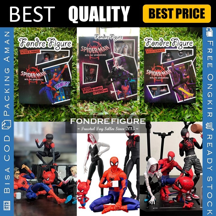 Jual SENTINEL SV ACTION SPIDERMAN INTO THE SPIDER VERSE PETER B PARKER ...