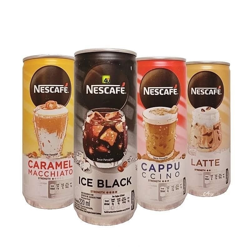 Jual NESCAFE KALENG ALA CAFE 220ML / NESCAFE ICE BLACK / NESCAFE ...