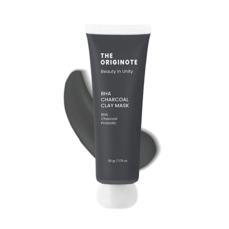 Jual THE ORIGINOTE BHA Charcoal Clay Mask 50g | Shopee Indonesia