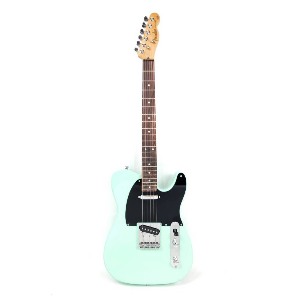 Jual Gitar Elektrik Merk Fender Model TeleCaster Pastel Green Bonus Tas ...