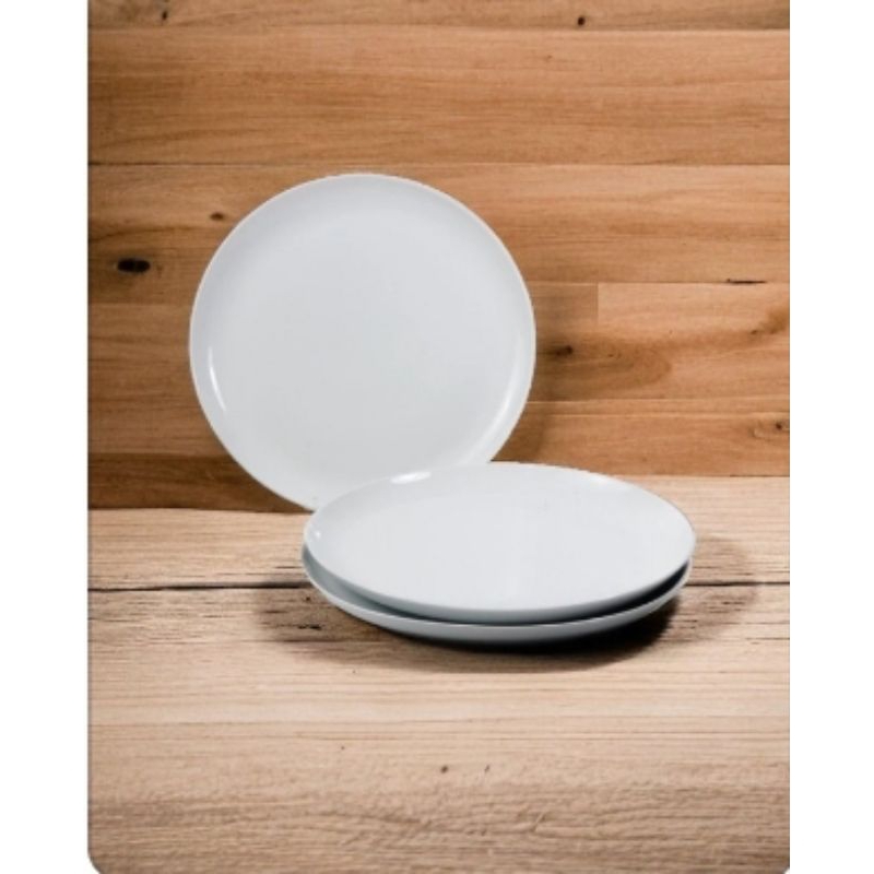 Jual Piring makan Dinner plate Piring putih Piring cafe Piring hotel ...