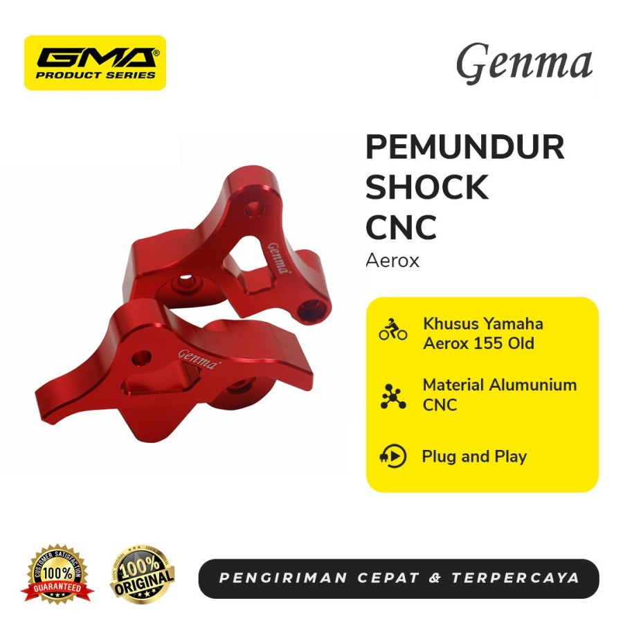 Jual Pemundur Shock CNC Aerox 155 NEMO GMA | Shopee Indonesia