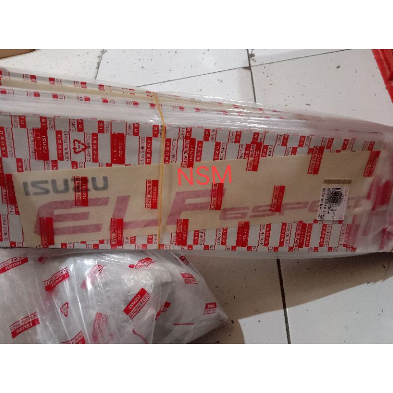 Jual STICKER ISUZU ELF 6 SPEED ORIGINAL ASTRA ISUZU GENUINE PART ...