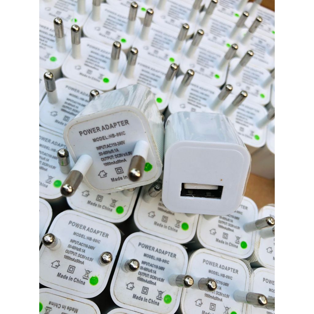 Jual KEPALA CHARGER HANDPHONE HP UNIVERSAL BATOK CHARGER USB MURAH ...