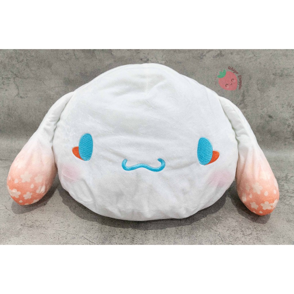 Jual Sanrio Cinnamoroll Kawaii Kemono Night Maru Mochi Face Cushion ...