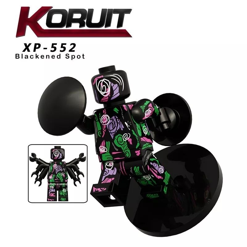 Jual Mini Action Figure The Spot Final form Villain Spiderman Brick ...