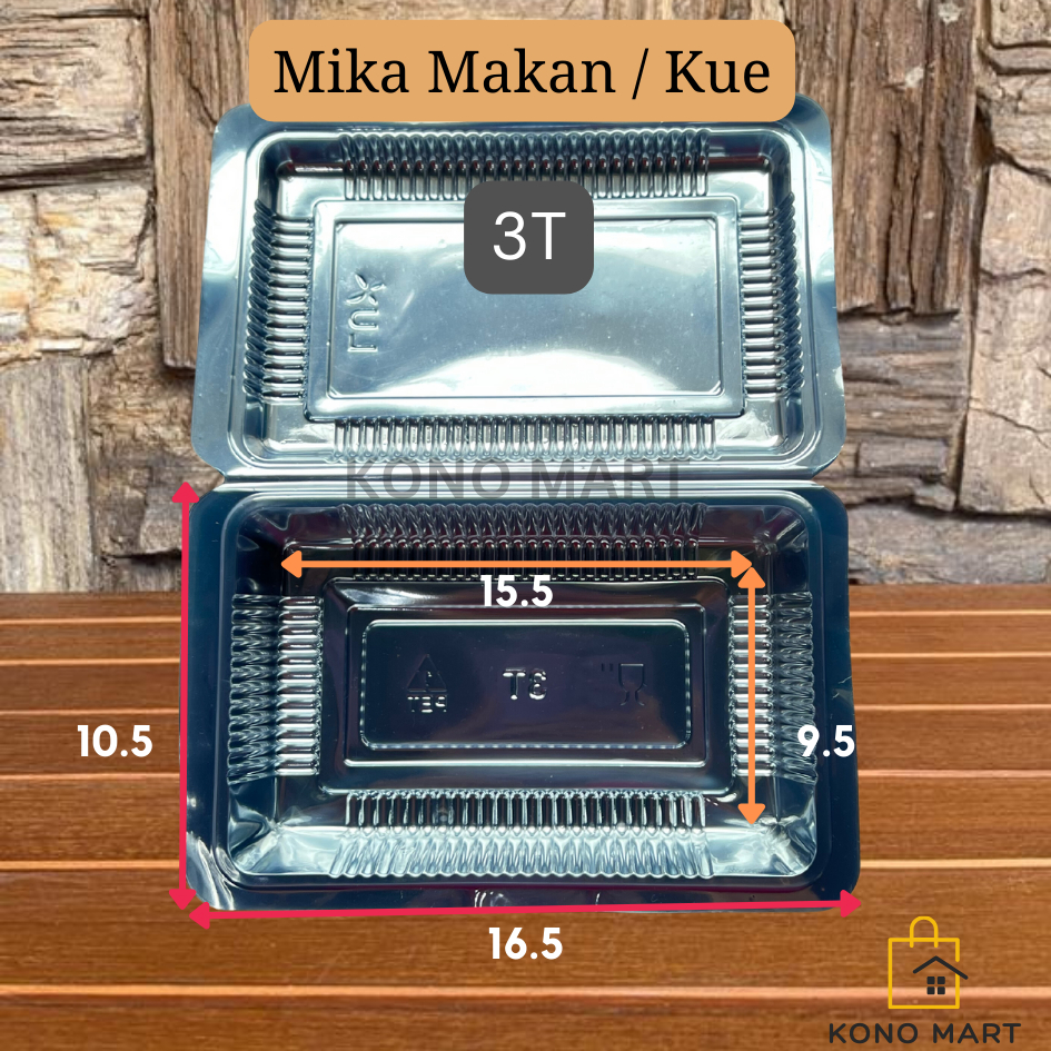 Jual MIKA PLASTIK KUE / MIKA MAKANAN 7C 6C 5L 5T 4L 3T 2A 2B / MIKA ...