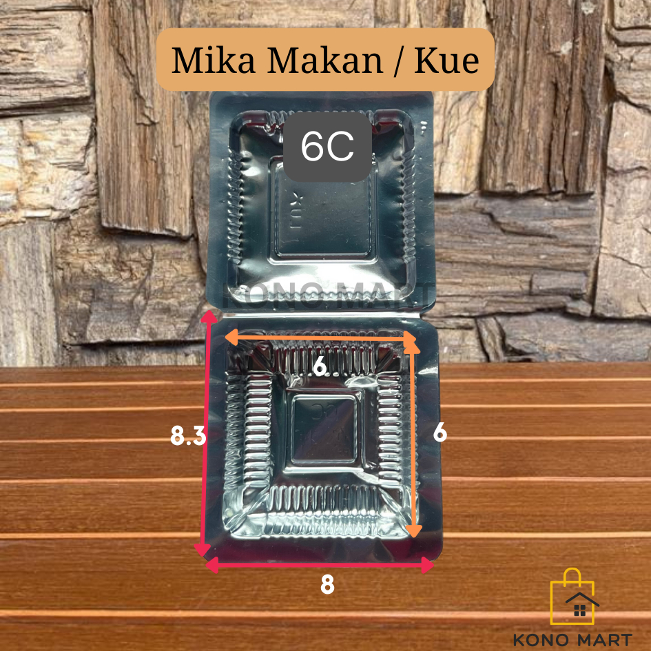 Jual MIKA PLASTIK KUE / MIKA MAKANAN 7C 6C 5L 5T 4L 3T 2A 2B / MIKA ...