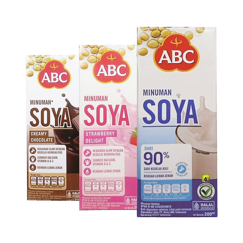 Jual ABC Soya - Minuman Sari Kedelai - 200ml | Shopee Indonesia