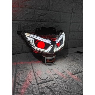 Jual PAKET BILED BEAT DELUXE LAMPU SARINGAN PUTAR LAZY ALIS BEAT LED ...