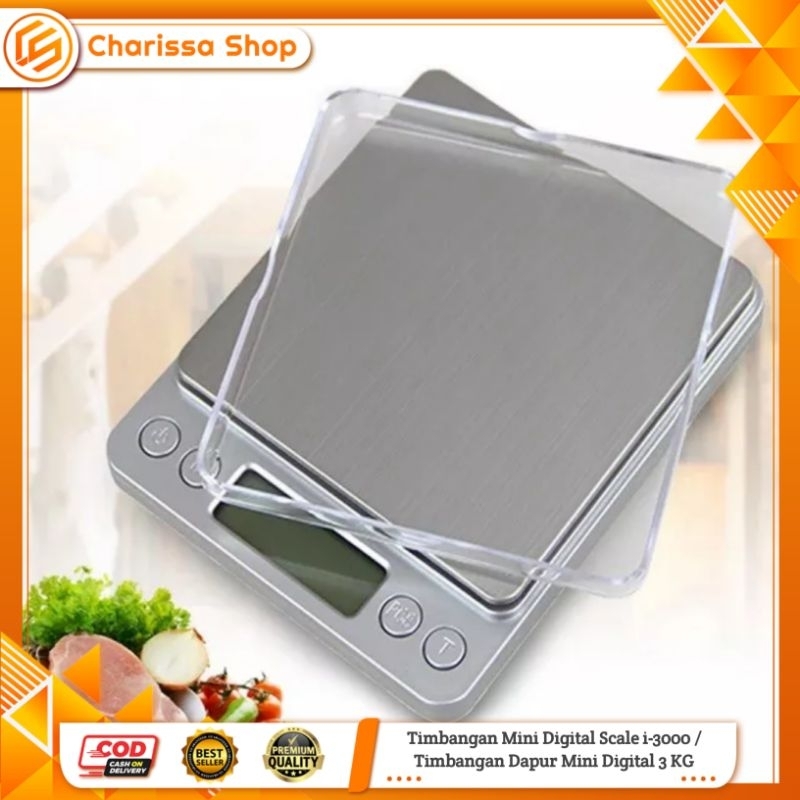 Jual Timbangan Mini Digital Scale i-3000 / Timbangan Dapur Mini Digital ...