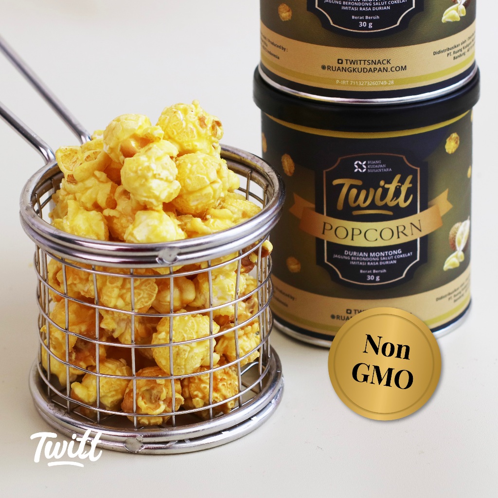 Jual Twitt Popcorn Durian Montong 30gr | Shopee Indonesia