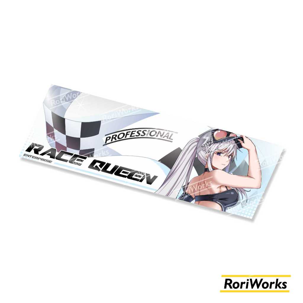Jual Stiker Slap - Enterprise Race Queen | Azur Lane | Shopee Indonesia