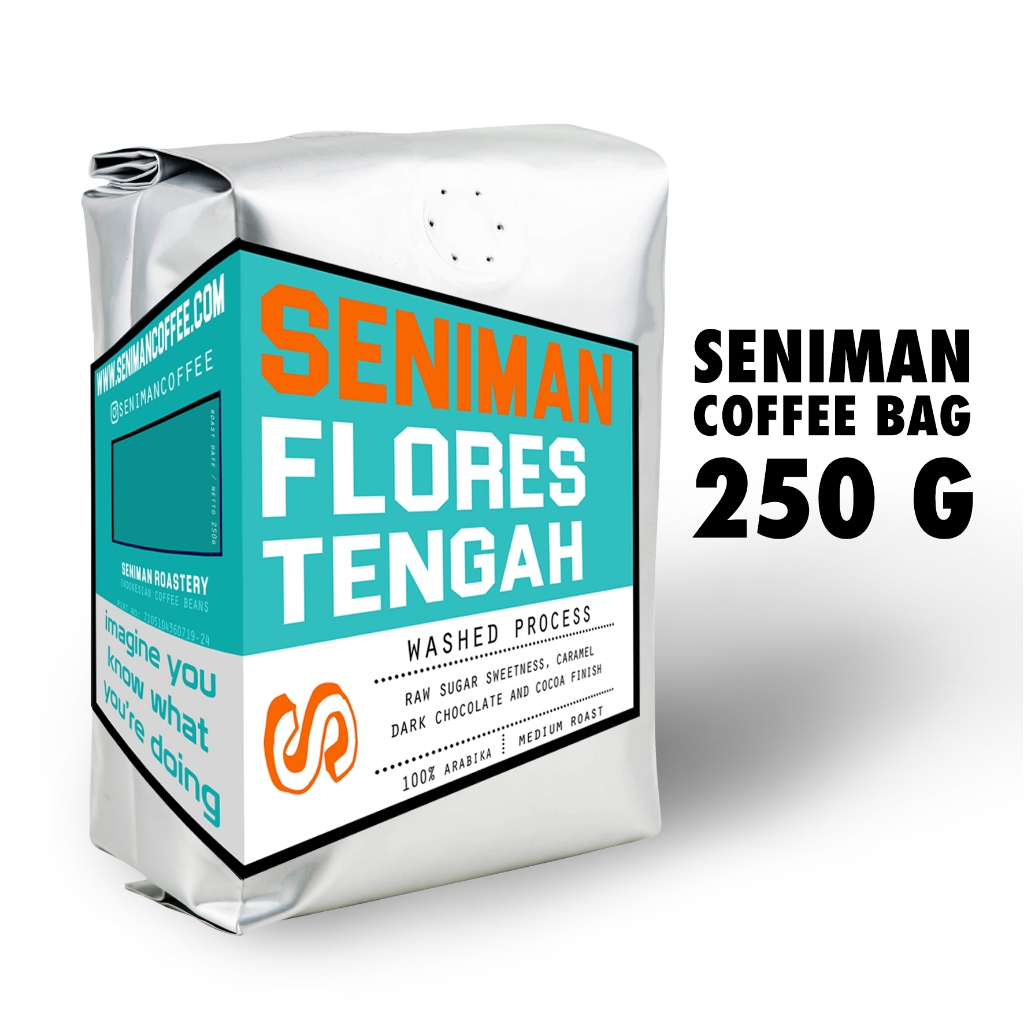 Jual Seniman Coffee/ Indonesian Coffee Beans Flores Tengah Fully Washed ...