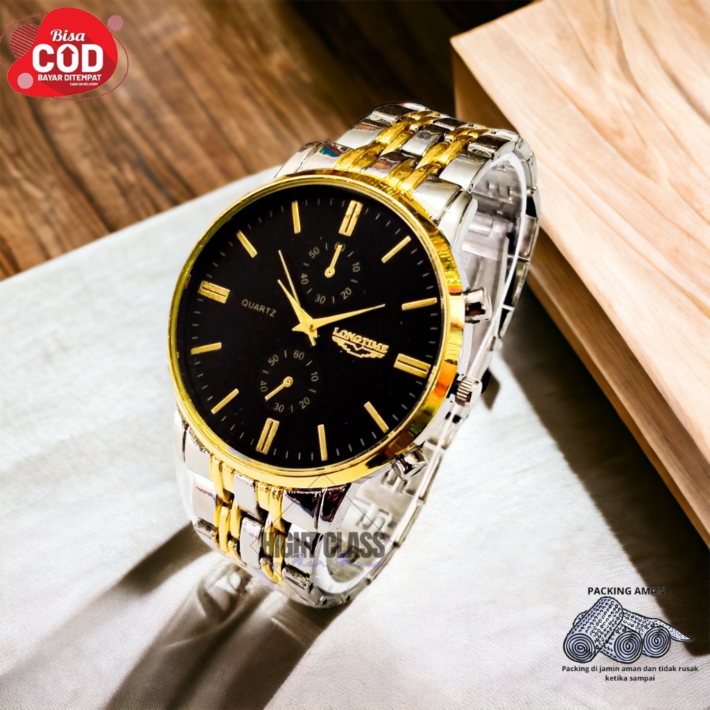 Jual Jam Tangan Cowok Analog Warna Combinasi Terbaru Arloji Pria Best ...