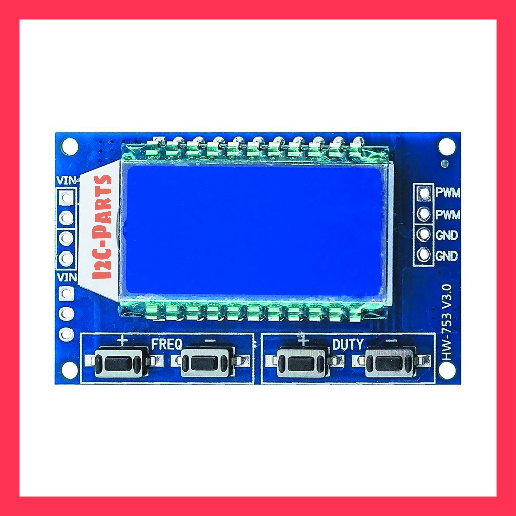 Jual XY-LPWM PWM Signal Generator Pulse Frequency Duty Cycle Module LCD TTL | Shopee Indonesia