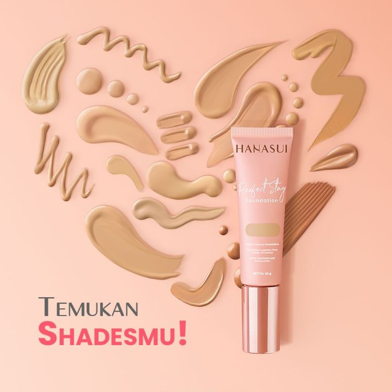 Jual LIVI - Hanasui Perfect Stay Foundation 25gr | Shopee Indonesia