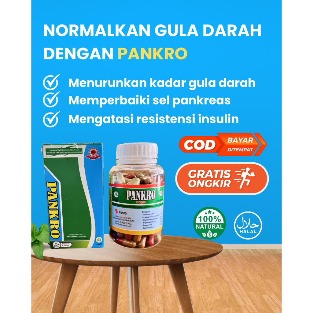 Jual KAPSUL PANKRO CAMPUR 90 KAPSUL | Obat Diabetes Ampuh - Obat Herbal ...