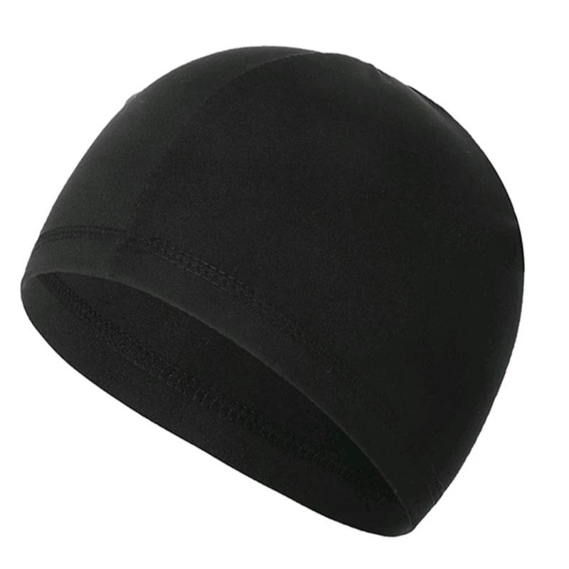 Jual Topi penutup kepala saat pakai helm kupluk hitam polos | Shopee ...