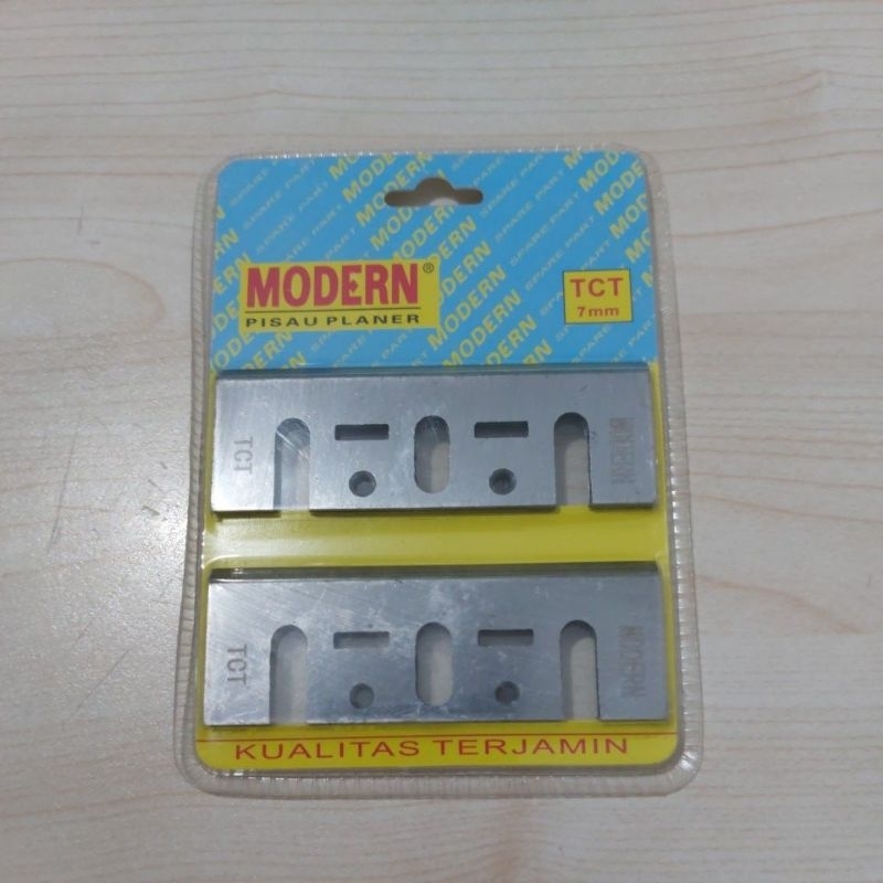Jual MATA PISAU PLANER PLANNER BLADE PASAH TCT MODERN 7MM | Shopee ...