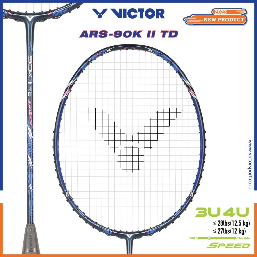 Jual Raket Victor Auraspeed 90K II TD / ARS-90K TD | Shopee Indonesia