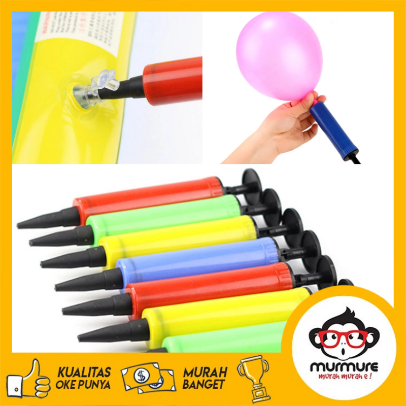 Jual MURMURE I POMPA BALON TANGAN MANUAL MINI PORTABLE / ALAT POMPA ...