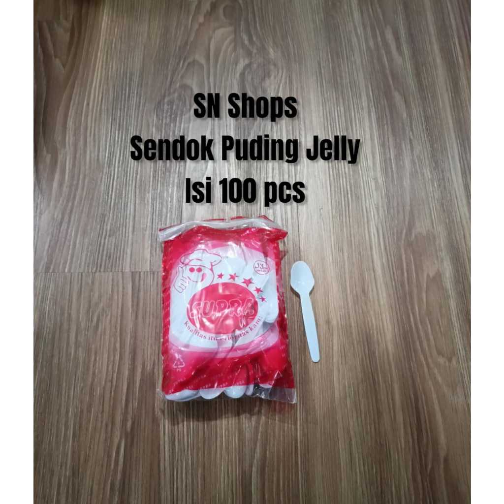 Jual Sendok puding Merk Supra , Sendok es krim / ice cream, kue, jelly ...
