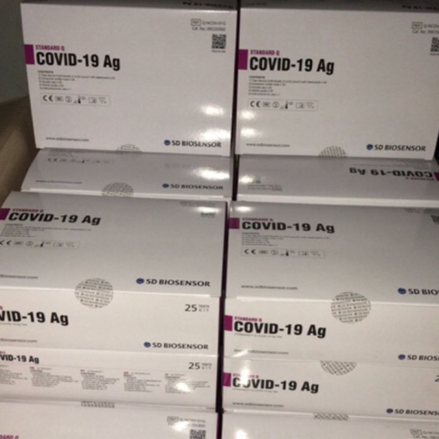 Jual Rapid Swab Antigen SD Biosensor Standard Q BARCODE AKL Expire 2024 ...