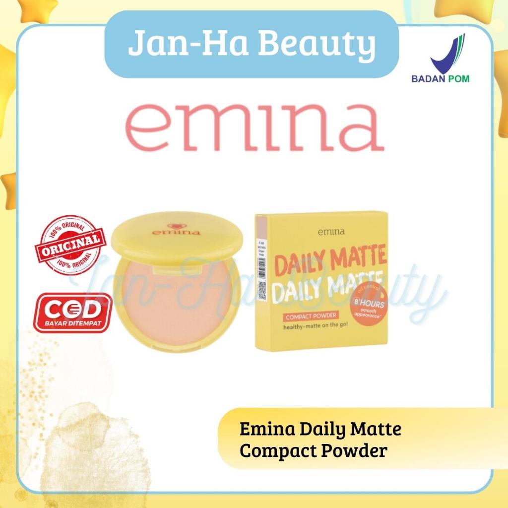 Jual Emina Daily Matte Compact Powder 11 g - Bedak Padat Matte Finish ...