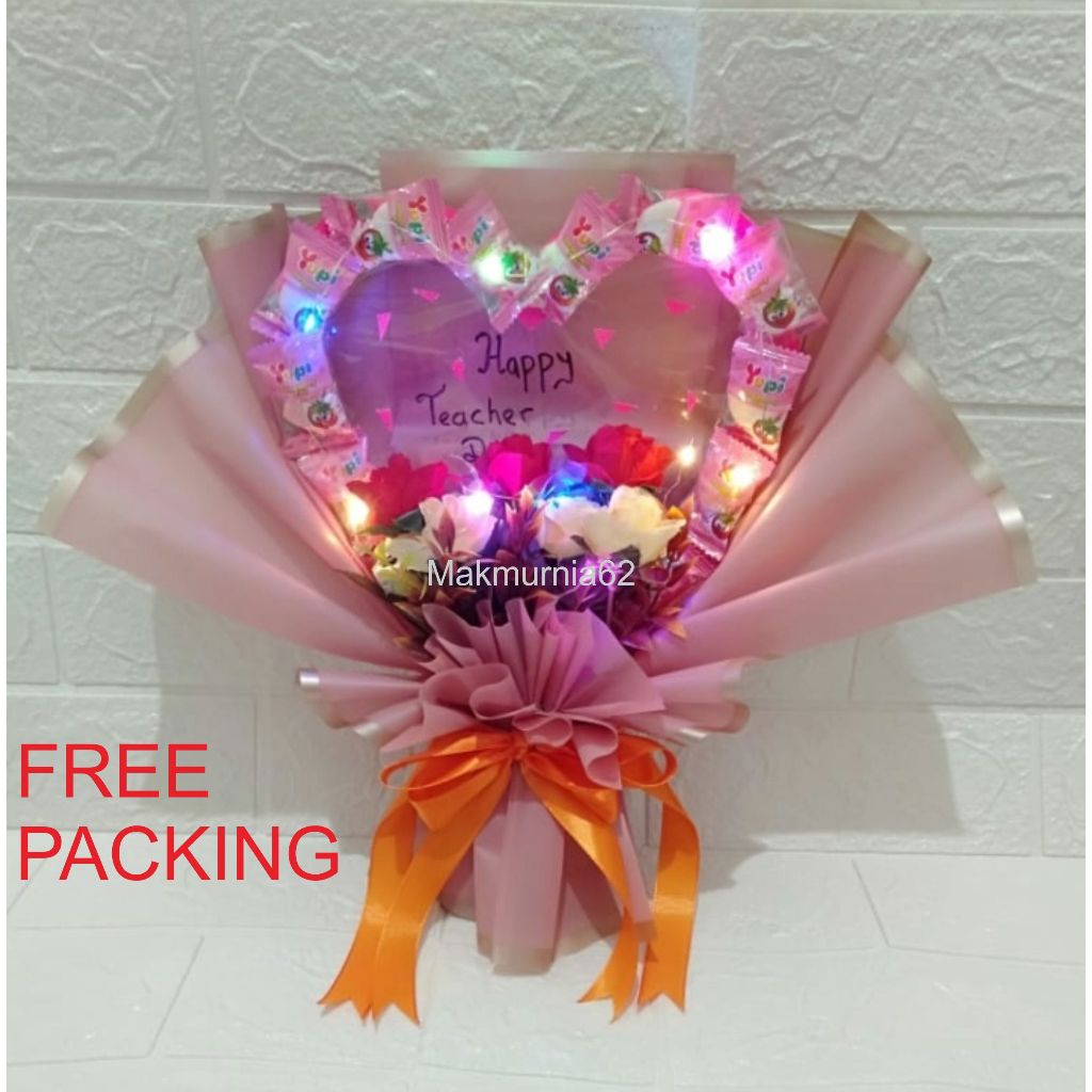 Jual Buket Snack,Buket Bunga,Buket Valentine, Buket ulang tahun, Buket ...
