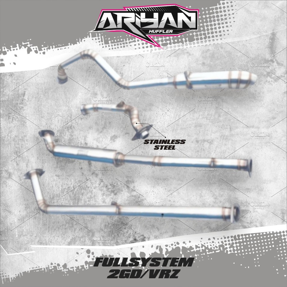 Jual KNALPOT FULLSYSTEM INNOVA FORTUNER 2KD/NON VNT - 2GD/VRZ ...