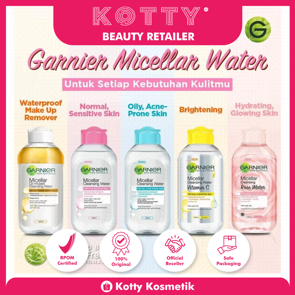 Jual Garnier Harga Micellar Water Terlengkap & Harga Terbaru Juni 2026 ...