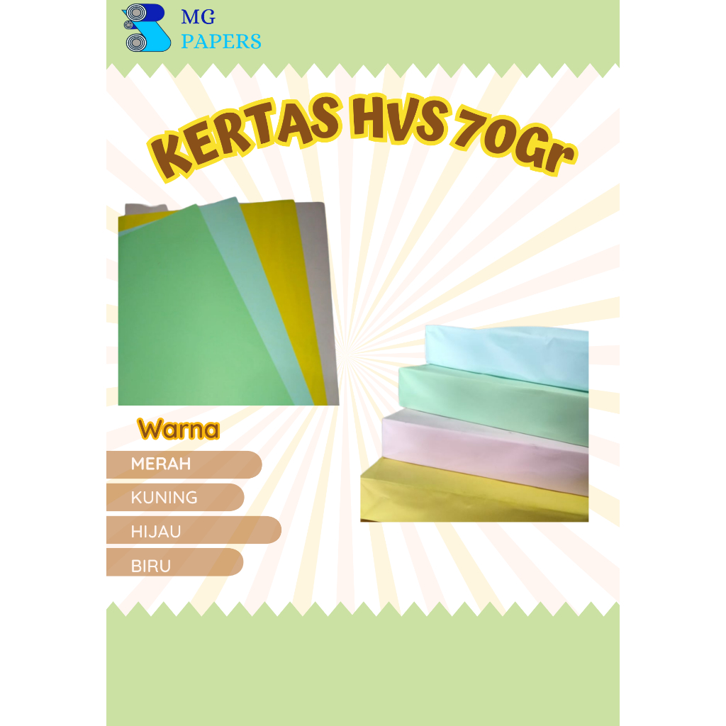 Jual Kertas HVS 70 Gsm | Shopee Indonesia