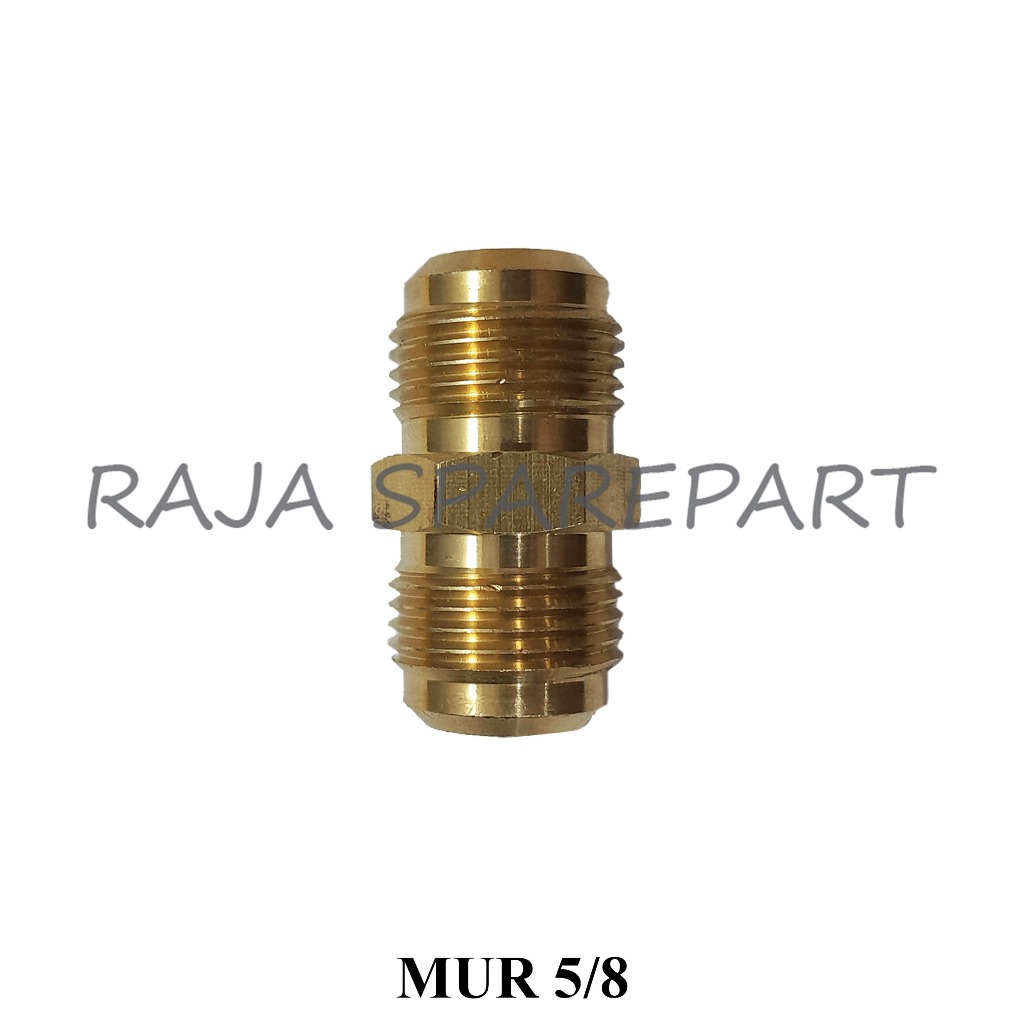 Jual M5/8 DOUBLE NEPEL MUR AIR CONDITIONER (AC)/MUR UKURAN 5/8 | Shopee ...