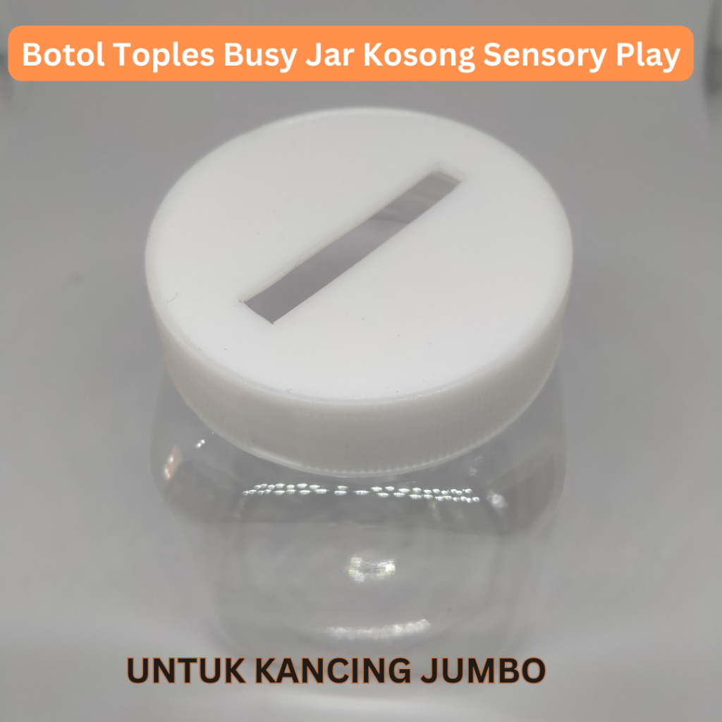 Jual Botol Toples Busy Jar Kosong Sensory Play | Shopee Indonesia