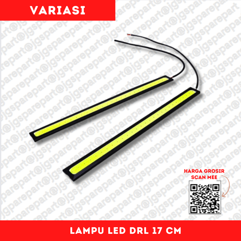Jual Lampu LED DRL PLASMA COB STRIP 17CM High Power Quality | Shopee ...