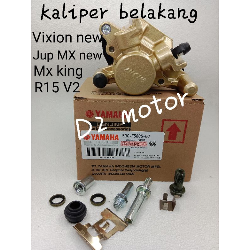 Jual Kaliper pala babi Cakram Rem belakang Nissin Asli Vixion New Jupiter Mx new Mx king R15 V2 ...
