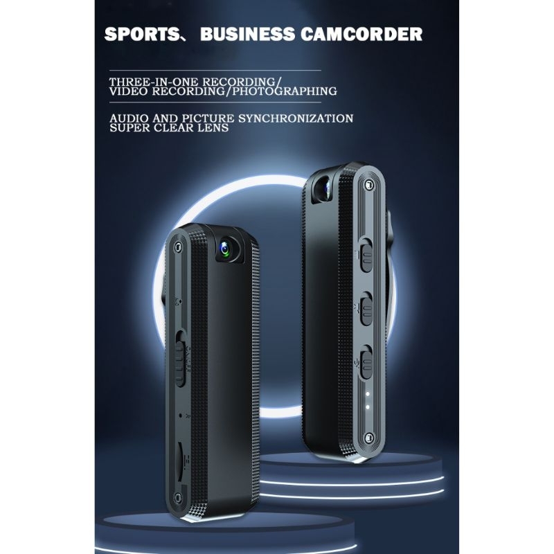 Jual Alat Rekam Body Cam Mini Spy Camera Audio Video HD 1080P Rotating ...