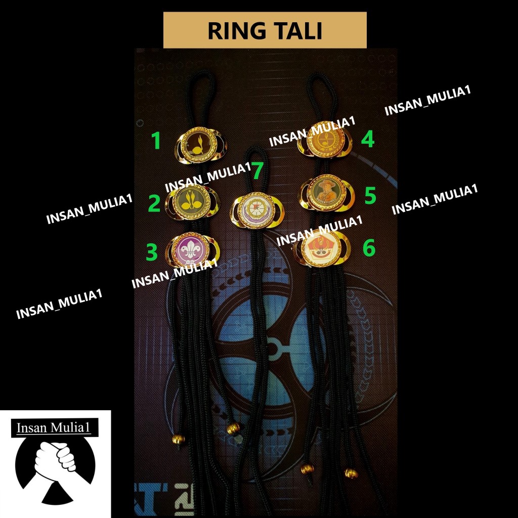 Jual RING KUPINGAN EMAS KUNING AN / KACU PEMBINA PRAMUKA / KACU DEWAN ...