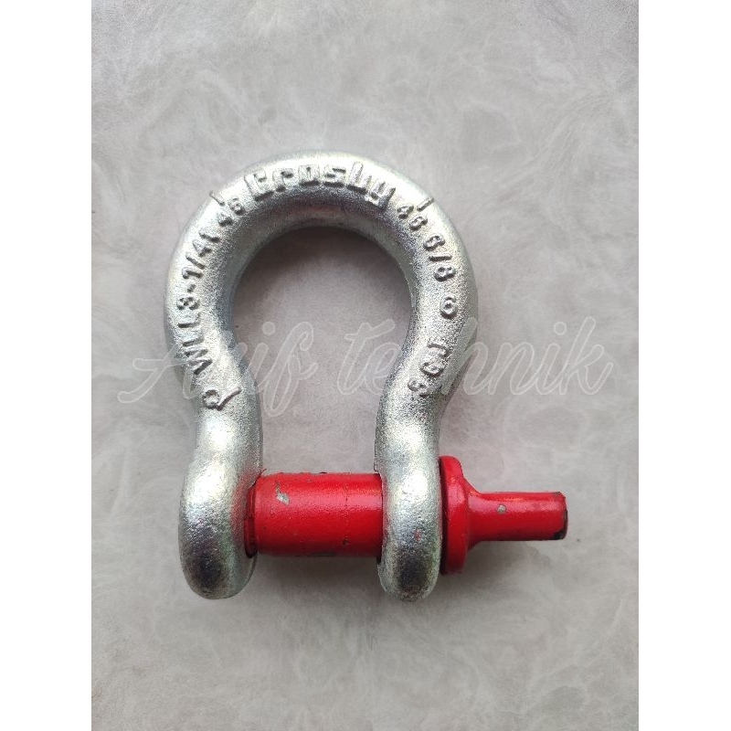 Jual Shackle Crosby G-209 3.25ton Screw Pin Type / Crosby G209 5/8 inch ...