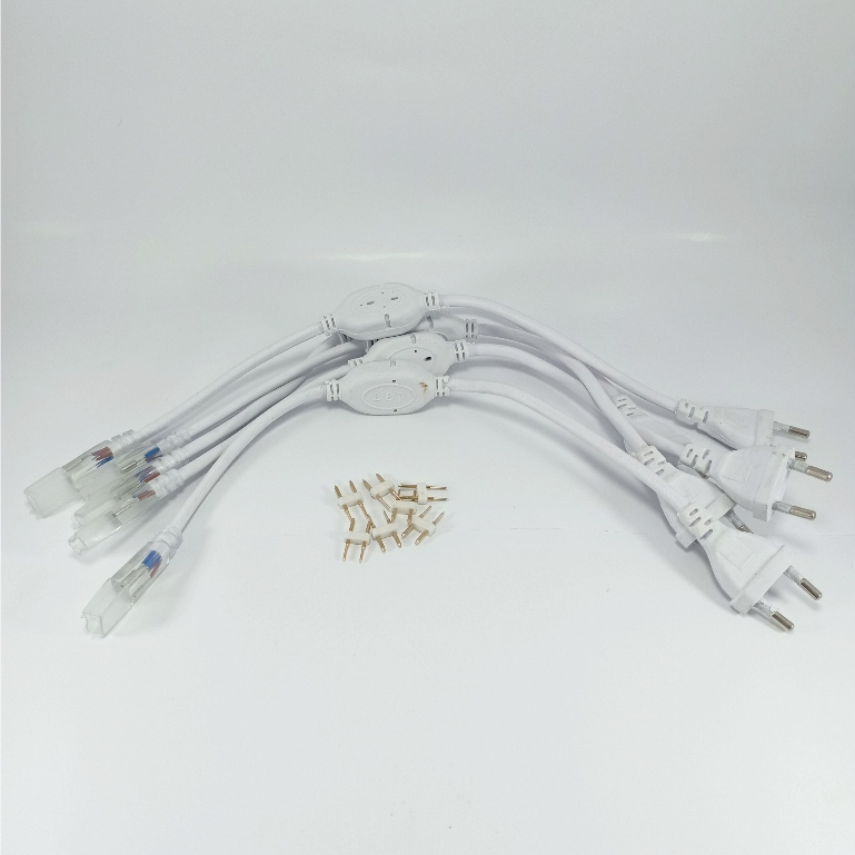 Jual SOCKET ADAPTOR LED STRIP UNTUK LAMPU SELANG 220VOLT 5050 | Shopee ...