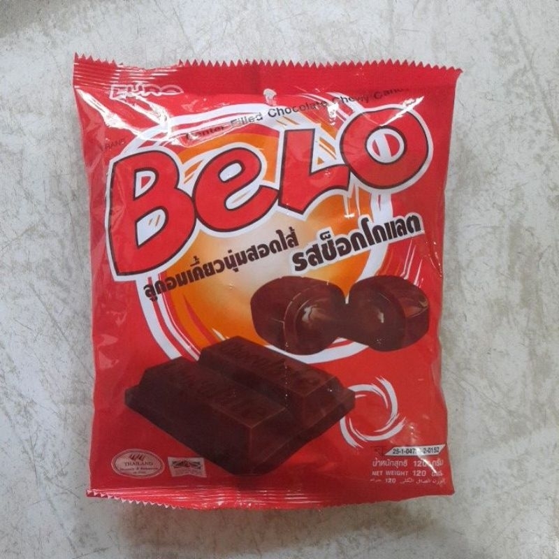 Jual Bello Permen Kunyah Coklat 120g. Original Thailand | Shopee Indonesia