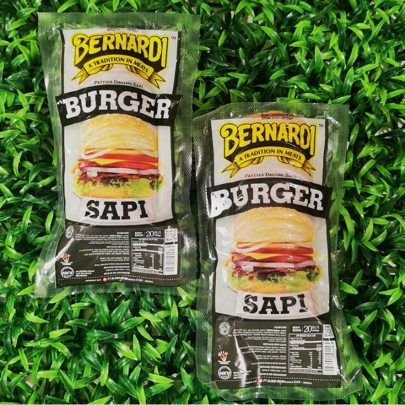 Jual Bernardi Burger Sapi Kecil - Isi 20 pcs - Berat 450 gr | Shopee ...