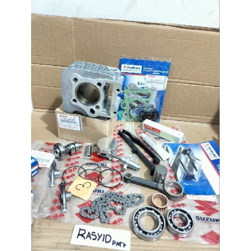 Jual Blok seher komplit isi piston kit 11pcs Suzuki Shogun SP 125 sesuai iklan | Shopee Indonesia