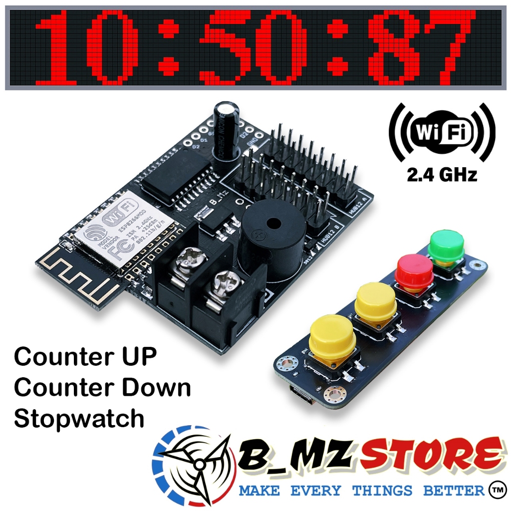 Jual Kontroller Timer P10 - Stopwatch - Counter UP - Counter DOWN ...