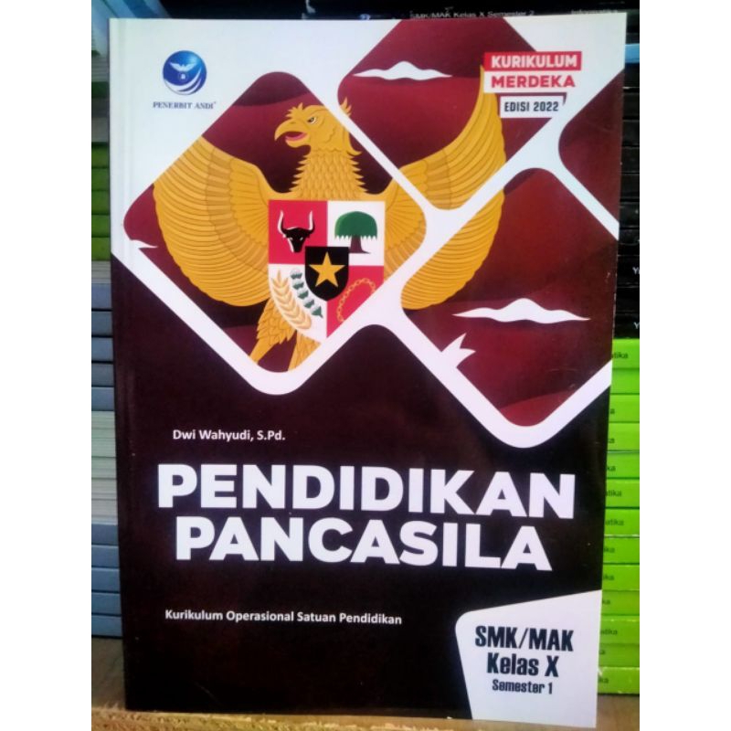 Jual Buku Pendidikan Pancasila SMK Kelas 10 Semester 1 Kurikulum ...