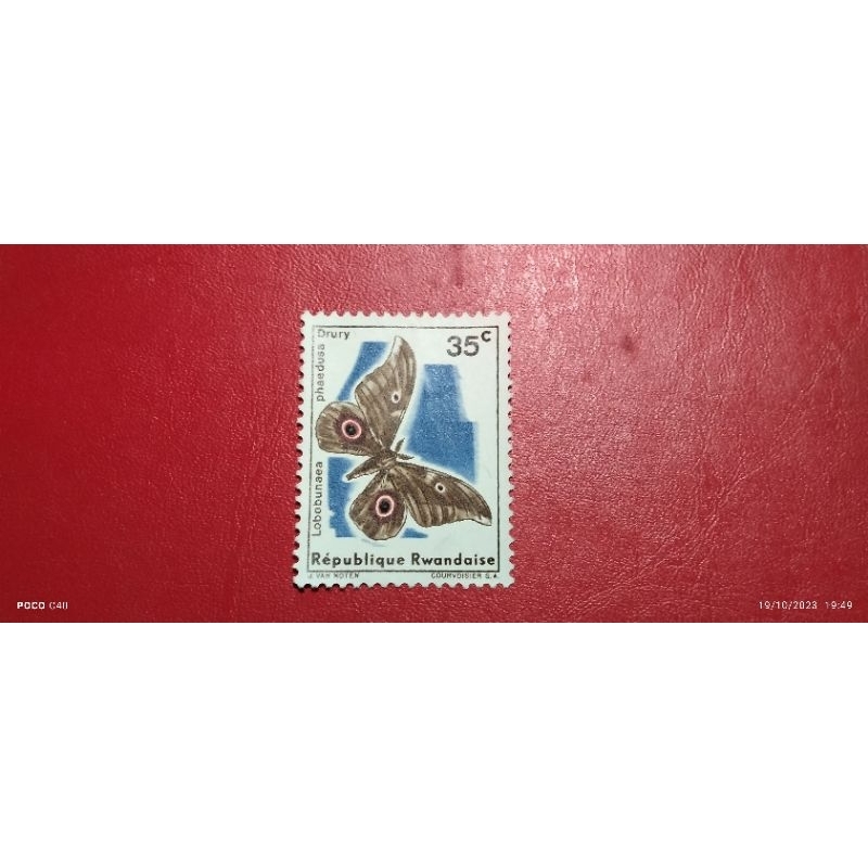 Jual perangko kuno Republique Rwandaise 35 C asli | Shopee Indonesia
