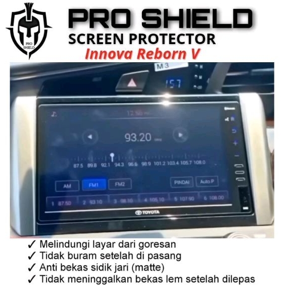 Jual Anti Gores Head Unit Innova Reborn V facelift | Shopee Indonesia